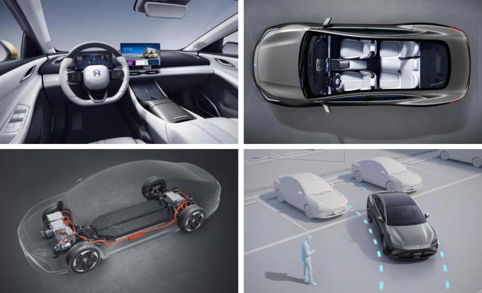 Hechuang A06 550A Electric Sedans 550km Long Endurance For Adults