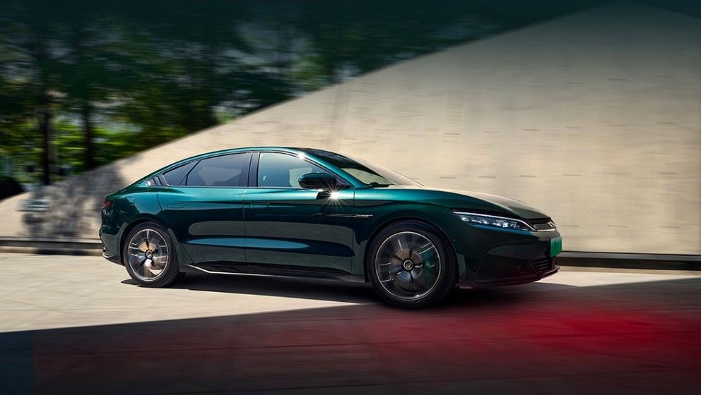 Four Wheel Drive BYD Han EV 2023 610KM Limited Edition Performance ...