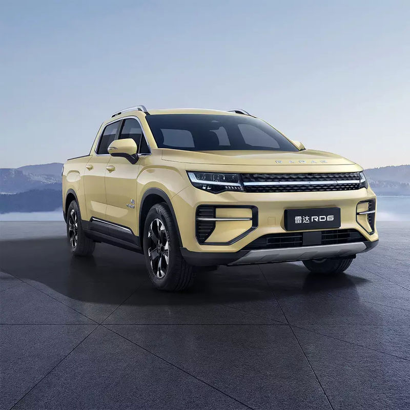 632Km EV Pickup Truck Camper 2023 Geely Radar Rd6 For Business Family