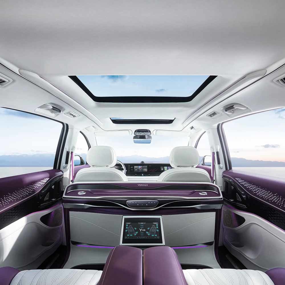 VOYAH Dreamer Luxury Flagship MPV EV 7 Seat Lantu EV Car For Business ...