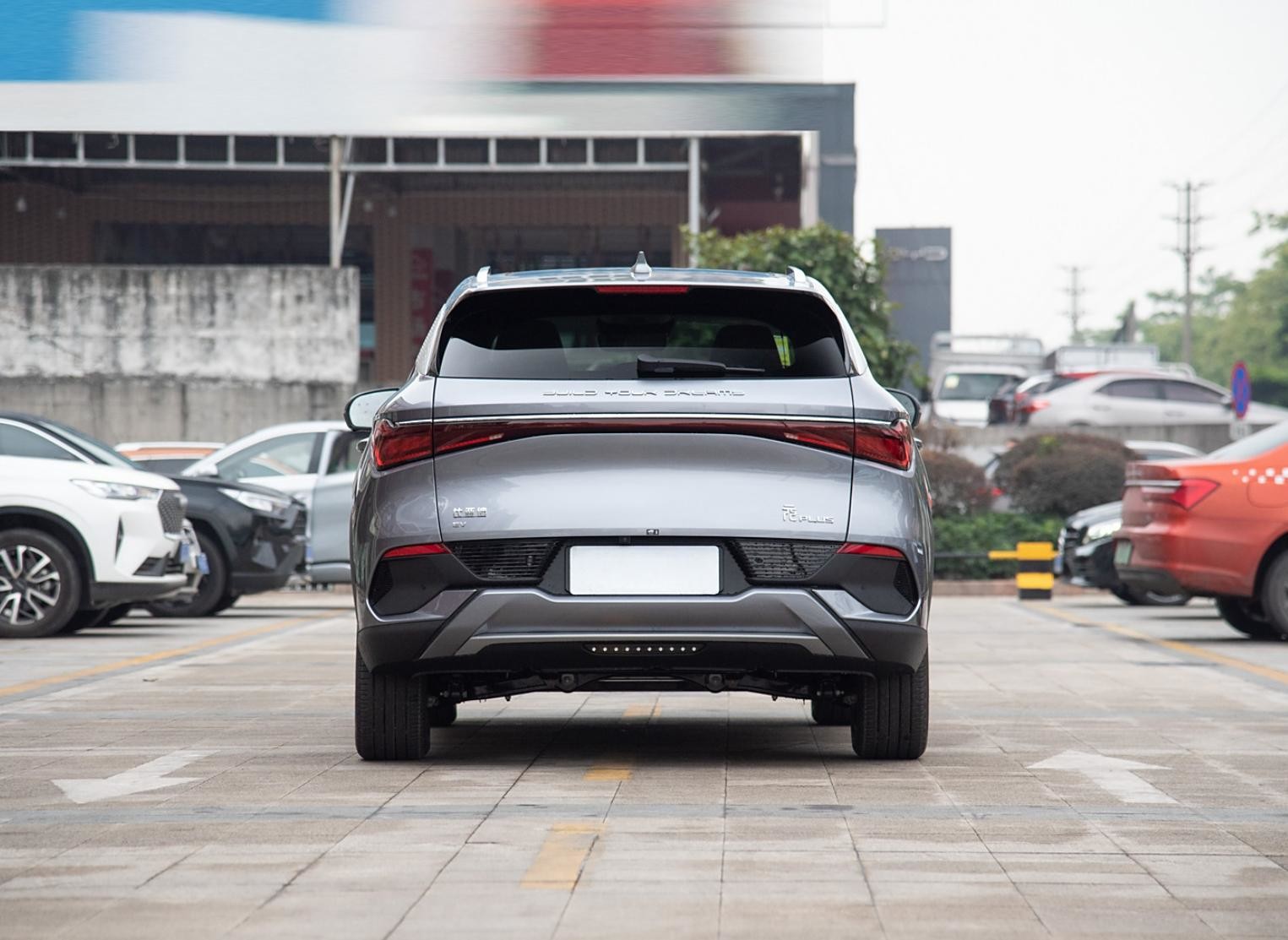 BYD EV Car Byd Yuan Plus Honor Version New Energy Vehicles 2024 Model SUV Stock Grey Color