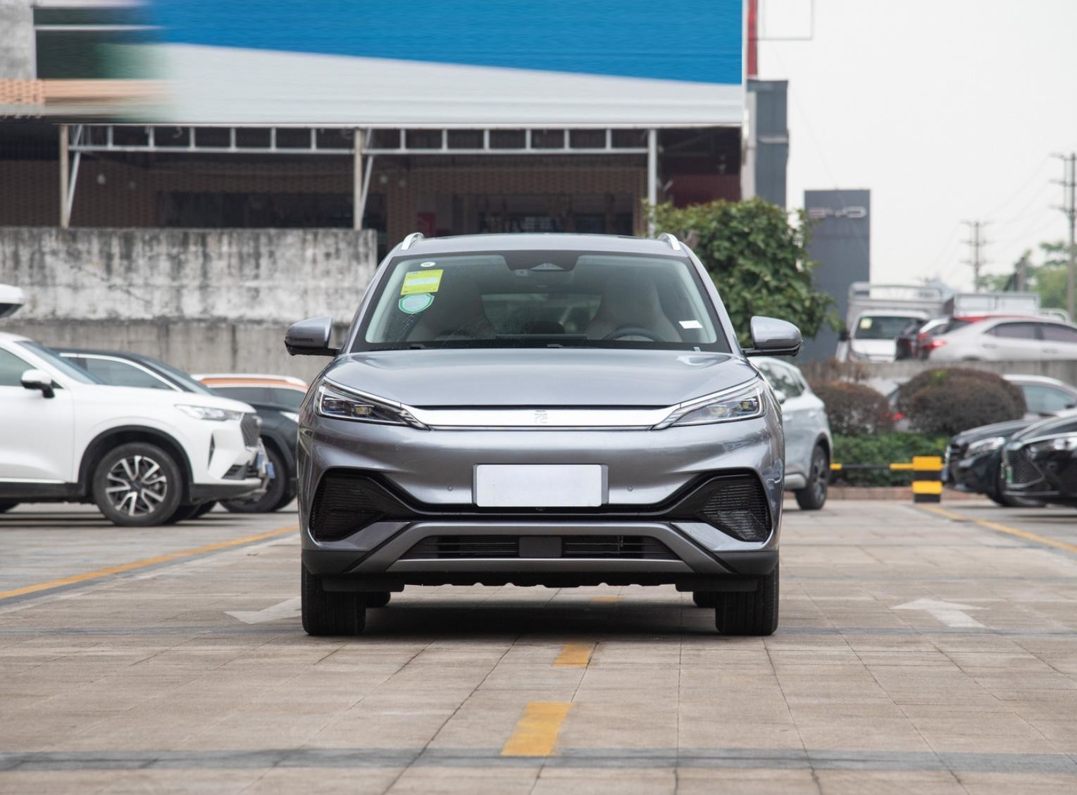 BYD EV Car Byd Yuan Plus Honor Version New Energy Vehicles 2024 Model SUV Stock Grey Color